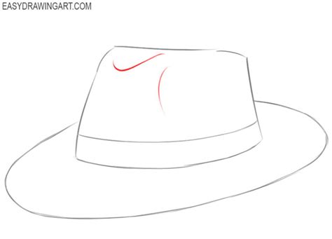 How To Draw A Hat Easy Drawing Art