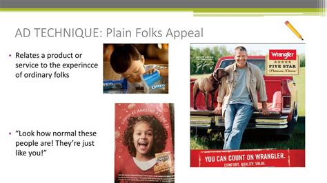 Plain Folks Ads Examples
