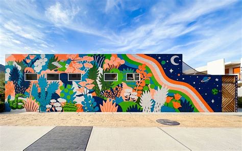 Kim Sielbeck — Ace Hotel Palm Springs Murals Street Art Mural Art Exterior Murals