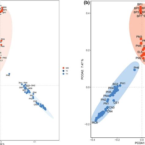Principal Component Analysis Pca A And Principal Coordinate Analysis