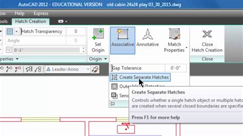 autocad hatch command 41 youtube