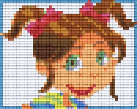 Pixelhobby Klassik Vorlage Mädchen