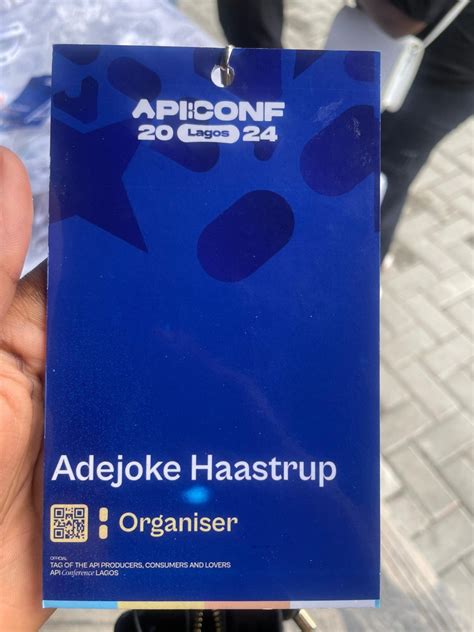 Haastrup Adejoke On Linkedin Apiconflagos Techconference Networking