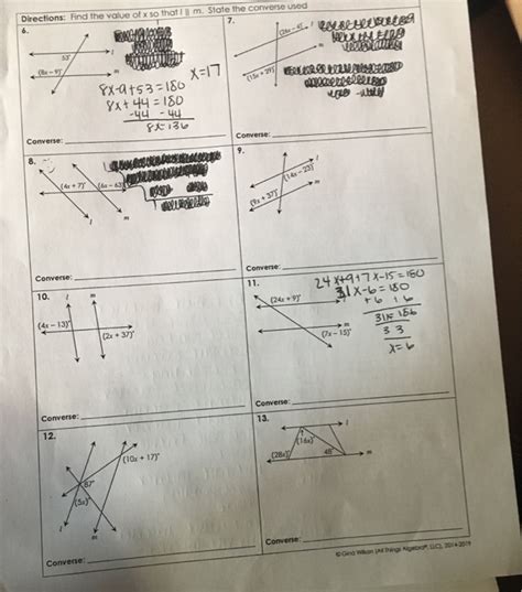 Solved Directions Find The Value Of X So That I I M State