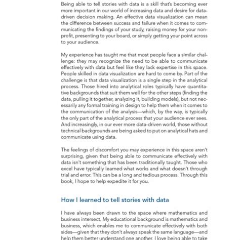 Storytelling With Data A Data Visualization Guide For Business Professionals