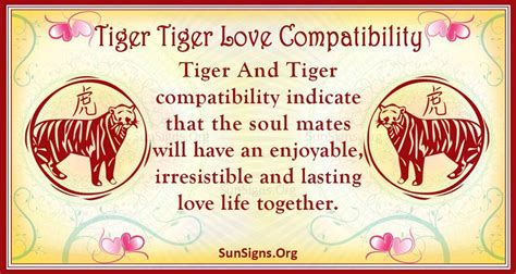 Tiger And Tiger Compatibility At Kim Jean Blog
