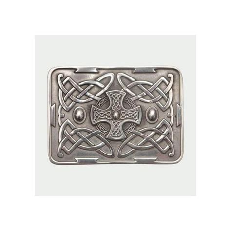 Clan Crest Kilt Buckle Elegant Scottish Heritage Accessory