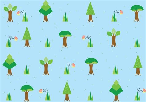 Grass Tree Vector Art Icons And Graphics For Free Download