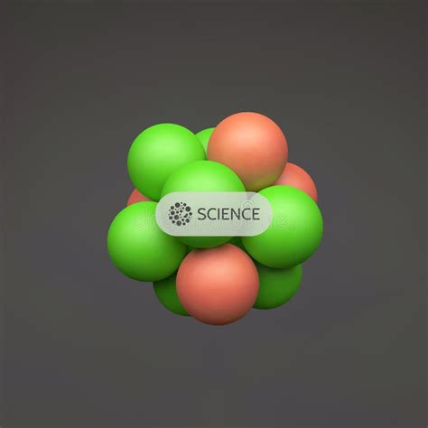 Abstract Molecular Structure With Particles Scientific Background Connection Structure Stock