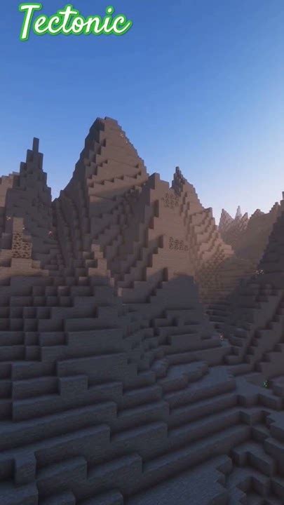 Tectonic This Mod Enhanced The Overworldminecraft Minecraftmods Fy Fypage Fyp Foryou