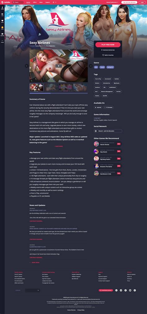 FreeOnes Gives Porn Site Sexy Airlines An Overall Review Rating Of 9 06