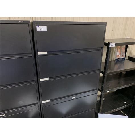 Black 6 Drw File Storage Cabinet Able Auctions