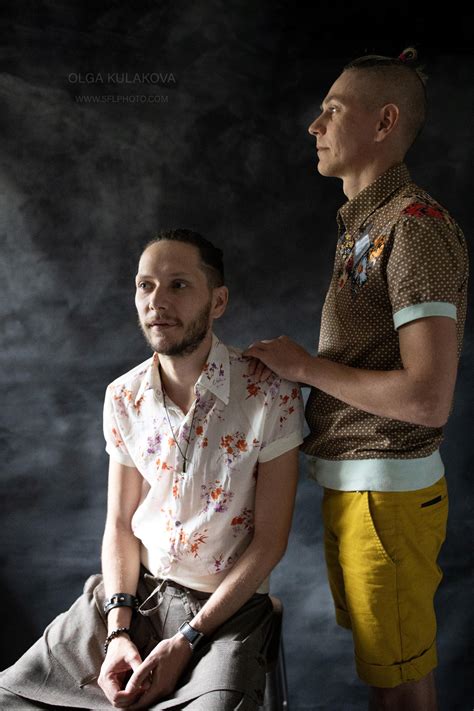 Nikita And Sergey Fine Art Portrait Gay Couple Photo Session Miami