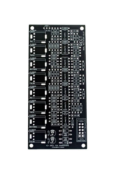 Rectifier Foxing Hour Modular Addict Synth Diy