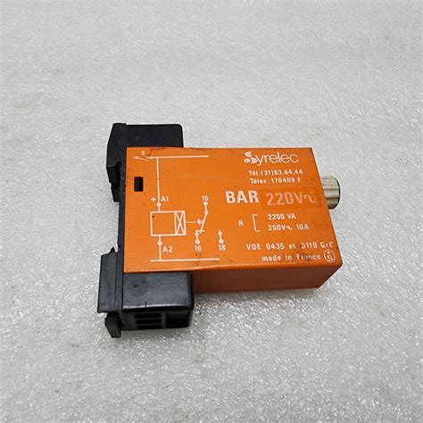Syrelec Bar Timer Relay 220v