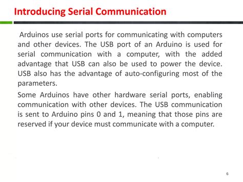 Arduino Serial Communication Pdf