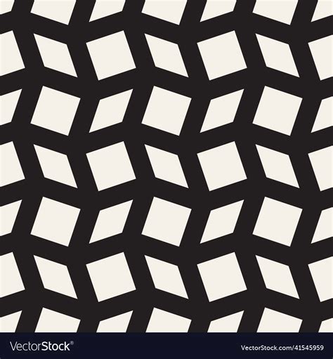 Seamless Pattern Repeating Geometric Elements Vector Image