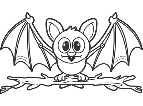 Coloriage Dessin Gratuit De Chauve Souris Télécharger Et Imprimer