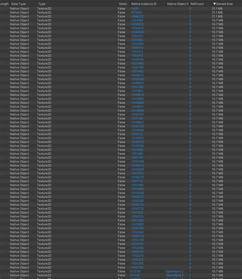 Texture2ds With No Native Object Name Unity Engine Unity Discussions