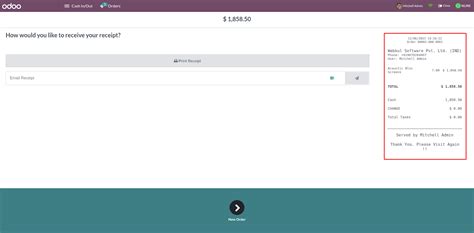 User Guide Of Odoo Pos Receipt Design Webkul Blog