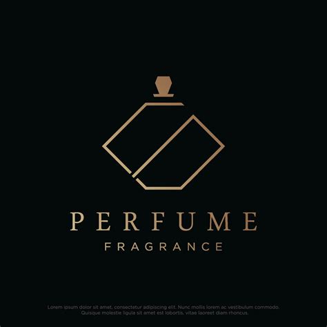 Luxury Essence Fragrance Perfume Logo Template Design Isolated