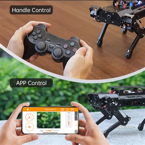 2022 New Puppypi Quadruped Robot With Ai Vision Powered By Raspberry Pi