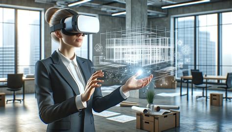 premium photo architectural design visualization through vr