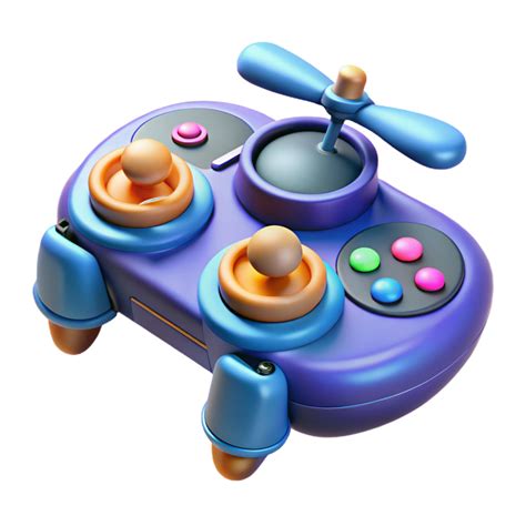 Sumptuous Standout Futuristic Drone Controller With Joystick And