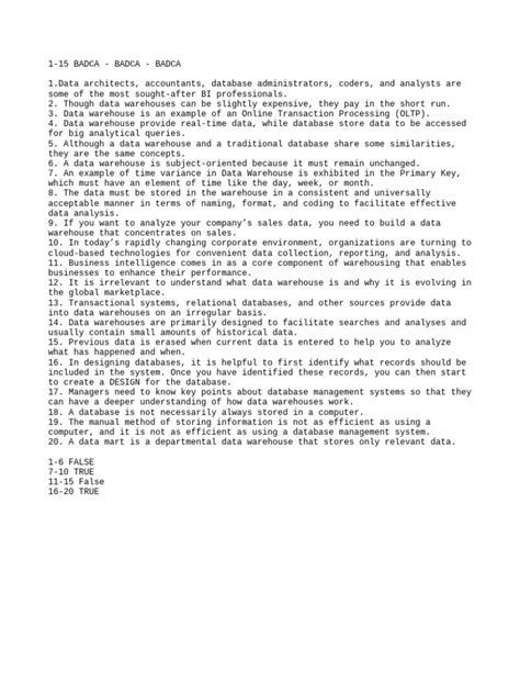 Prelim Exam Database Pdf