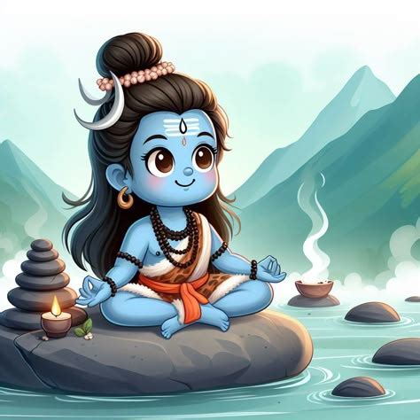 Lord Shiva Cartoon Art