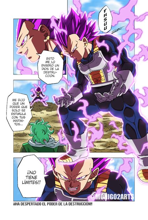 Vegeta Ultra Ego Appears Dbs Manga 74 Re Color By Monig02 On Deviantart