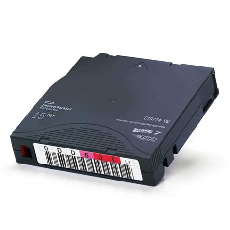 Buy Hp Lto7 Ultrium 7 C7977an 7a 6tb 15tb Non Custom Labeled Taa Pack Of 20 Big Data