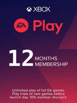 Buy EA Play Months XBOX Live CD Key K G Com