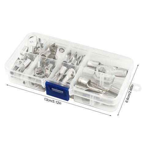 Goodhd 120pcs Copper Wire Lugs Battery Cable Ends Terminal Connectors