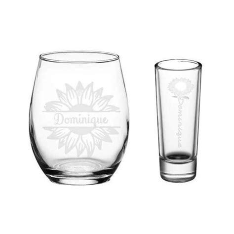 Sunflower Glasses Etsy