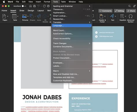 How To Change The Language In Microsoft Word Envato Tuts