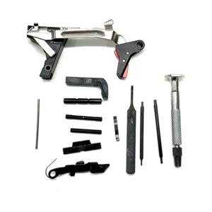 Tuned And Polished Glock OEM Timney Trigger Shoes Marconi Armory