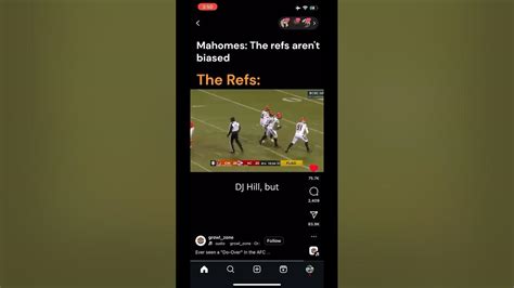 Refs Cheating For Kansas City Chiefs Trending Shorts Nfl Youtube