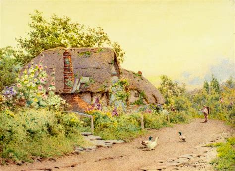 Sold At Auction John Lynas Gray Uk1869 1933 Watercolor Painting Antique