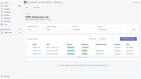 Wsa Dpd Integration Dpd Integration App For Shopify Shopify App Store