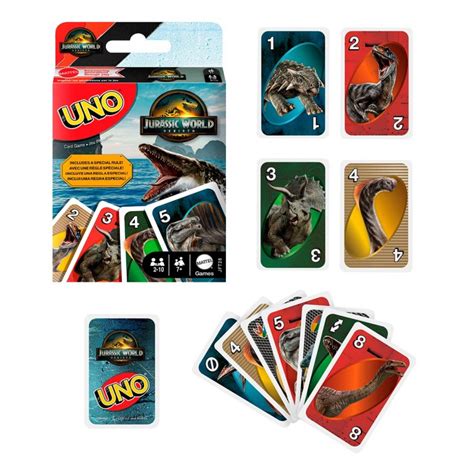 Uno Jurassic World Rebirth Game