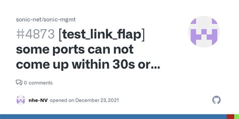 Test Link Flap Some Ports Can Not Come Up Within 30s Or Redis Memory Increase More Than