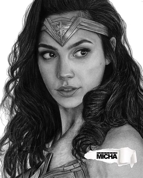 Wonder Woman Black White By Jj Adams Artofit