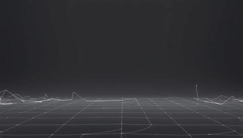 Abstract Digital Grid Pattern On Black Background Premium Ai Generated Image