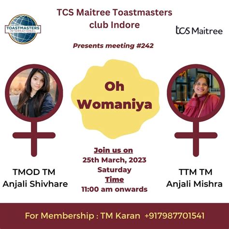 Anjali Shivhare On Linkedin Toastmastersinternational