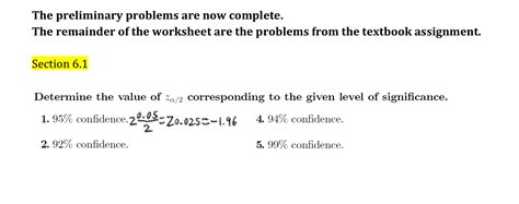 solved the preliminary problems are now complete the