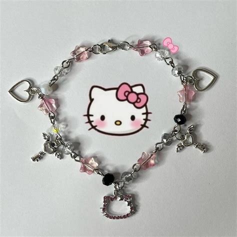 Hello Kitty Y2k Bracelet Hellokitty Y2k 2000s Depop