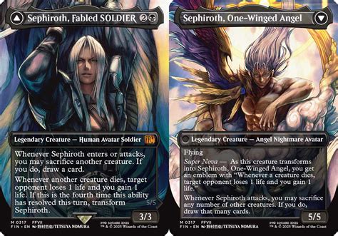 Magic The Gathering Final Fantasy Sephiroth Card May Hide Hints For