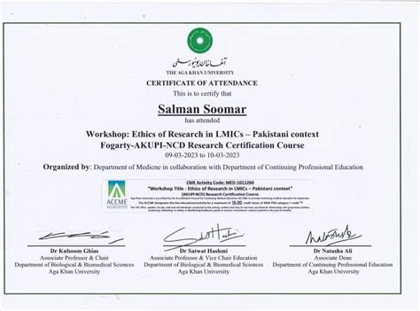 Salman Muhammad Soomar On Linkedin Research Ethics