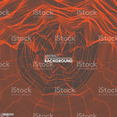 격자 구조입니다 과학 또는 기술 배경 3 차원 격자 표면입니다 추상적인 벡터 일러스트입니다 0명에 대한 스톡 벡터 아트 및 기타 이미지 Istock